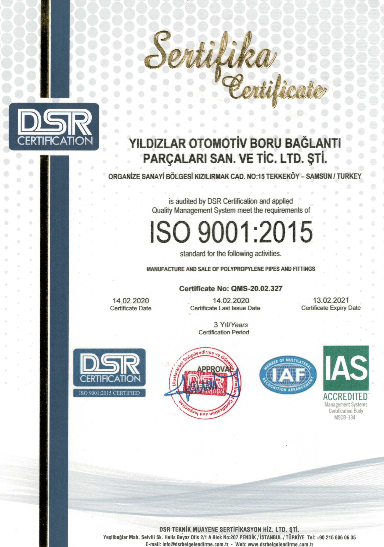 Polietilen Boru Bağlantı Parçaları - Fitsa